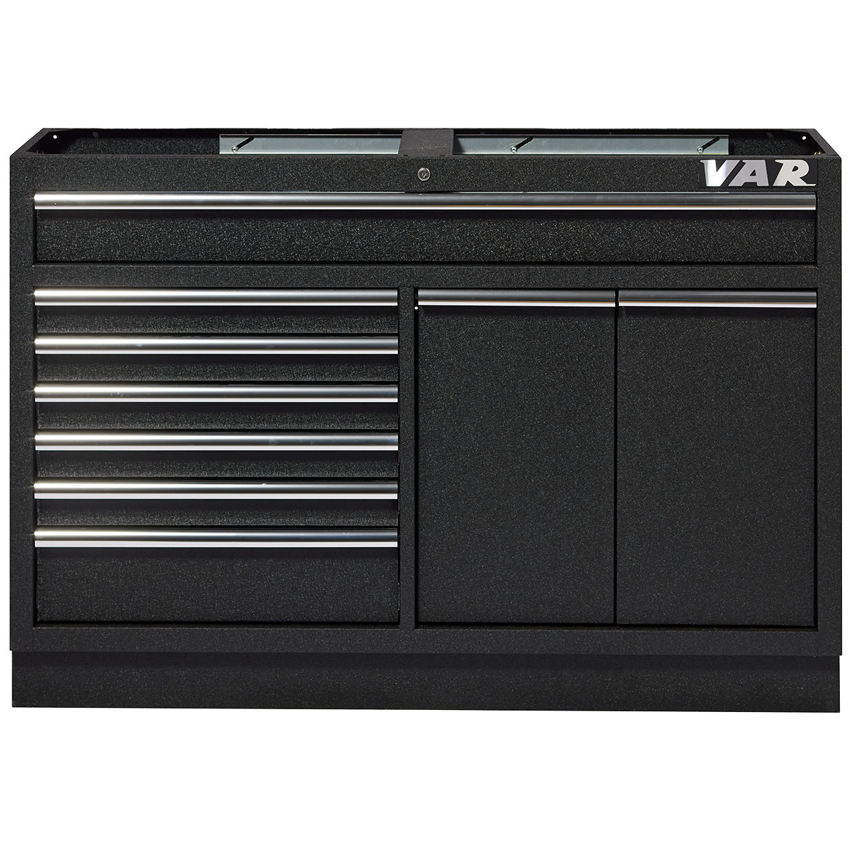 Large drawer cabinet - 9 drawers - full black series